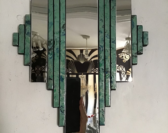 Art Deco Mirror Classic Design Home Decor - Etsy
