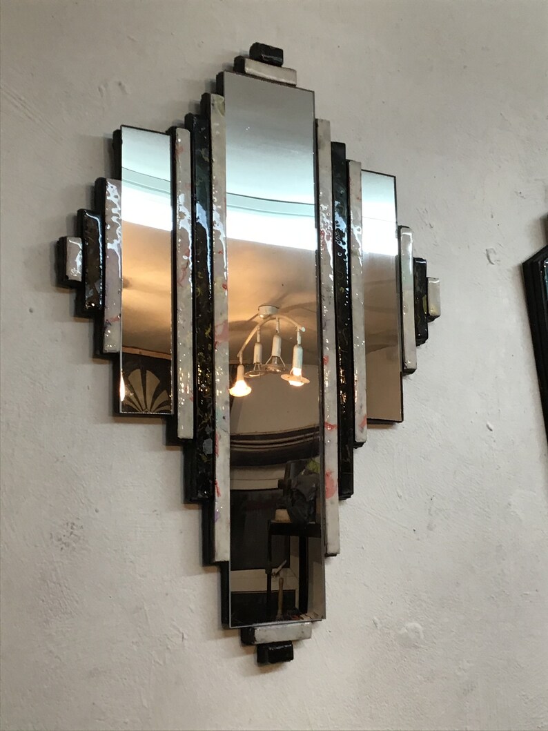 Art Deco Mirror Classic Design Home Decor | Etsy