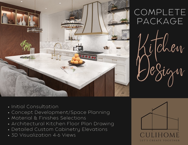 KITCHEN DESIGN SERVICES I Space Planning I Custom Kitchen Cabinetry I ...