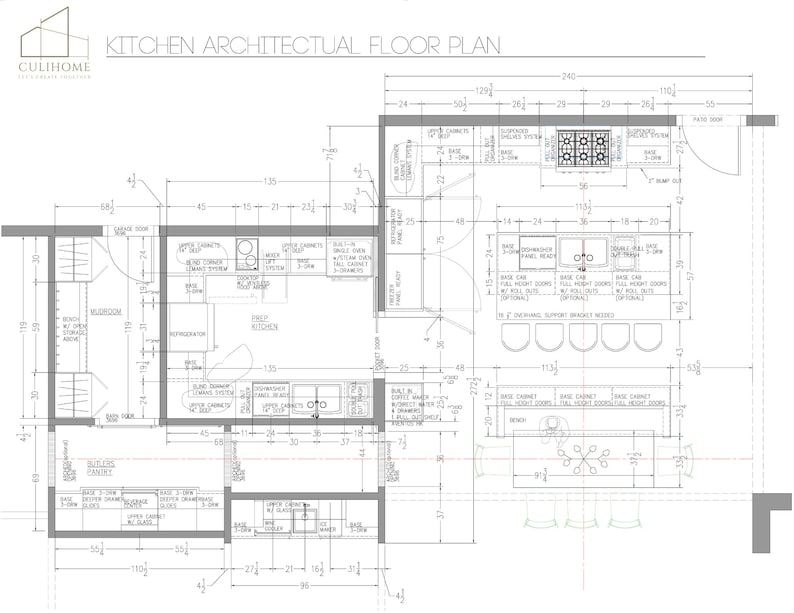KITCHEN DESIGN SERVICES I Space Planning I Custom Kitchen Cabinetry I ...