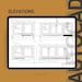 DWG Autocad 2D Kitchen Design, Kitchen Elevations, Cabinetry Details ...