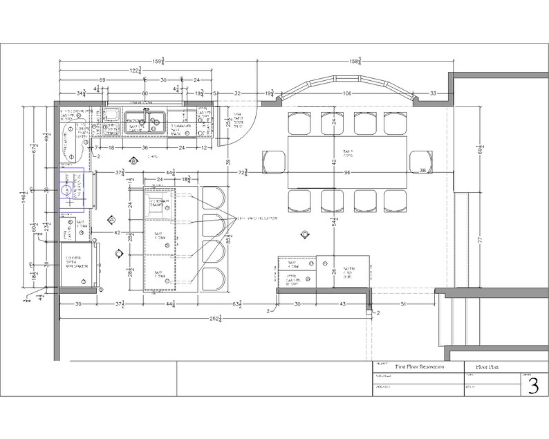 DWG Autocad 2D Kitchen Design, Kitchen Cabinetry Elevations - Etsy