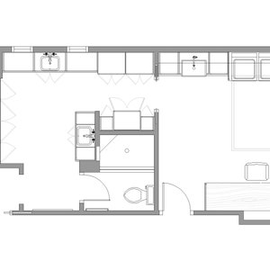DWG Autocad 2D Bathroom Floor Plan Layouts, Full Bathroom, Hall ...