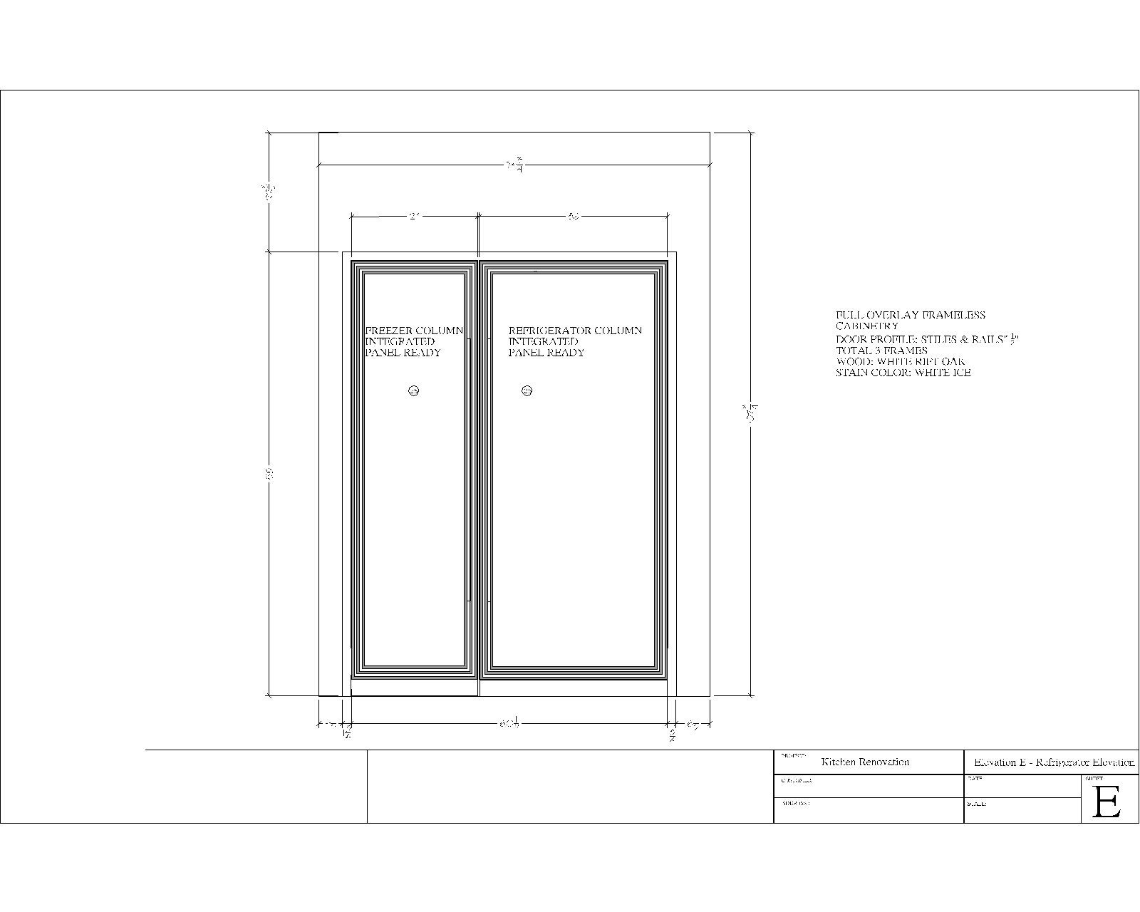 Autocad Full Kitchen/dining Design Package Completed and - Etsy