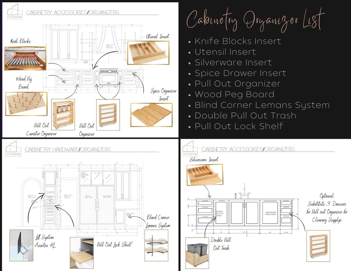 KITCHEN DESIGN SERVICES I Space Planning I Custom Kitchen Cabinetry I ...