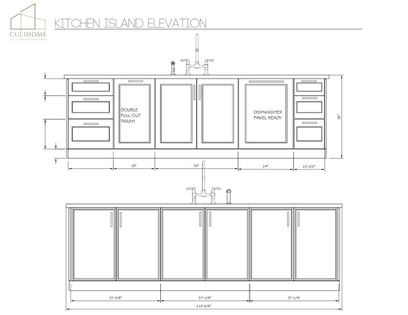 KITCHEN DESIGN SERVICES I Space Planning I Custom Kitchen Cabinetry I ...