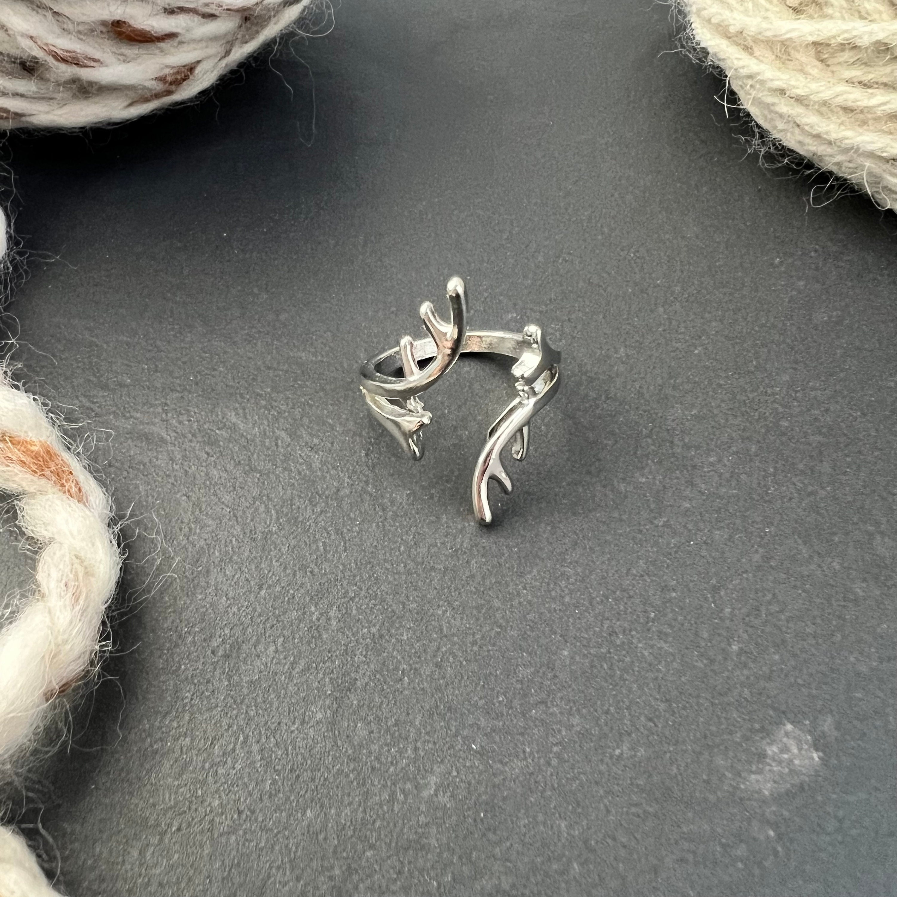 Antlers Tension Ring Adjustable for Knitting or Crochet - Etsy