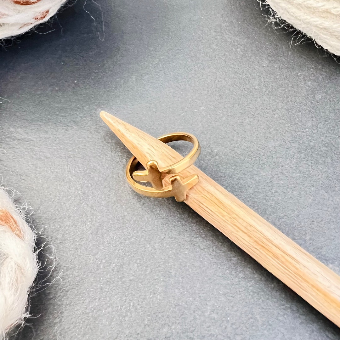 Cross Tension Ring Adjustable for Knitting or Crochet - Etsy