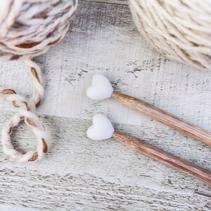Heart Stitch Stoppers, Knitting Needle Point Protectors, Knitting ...
