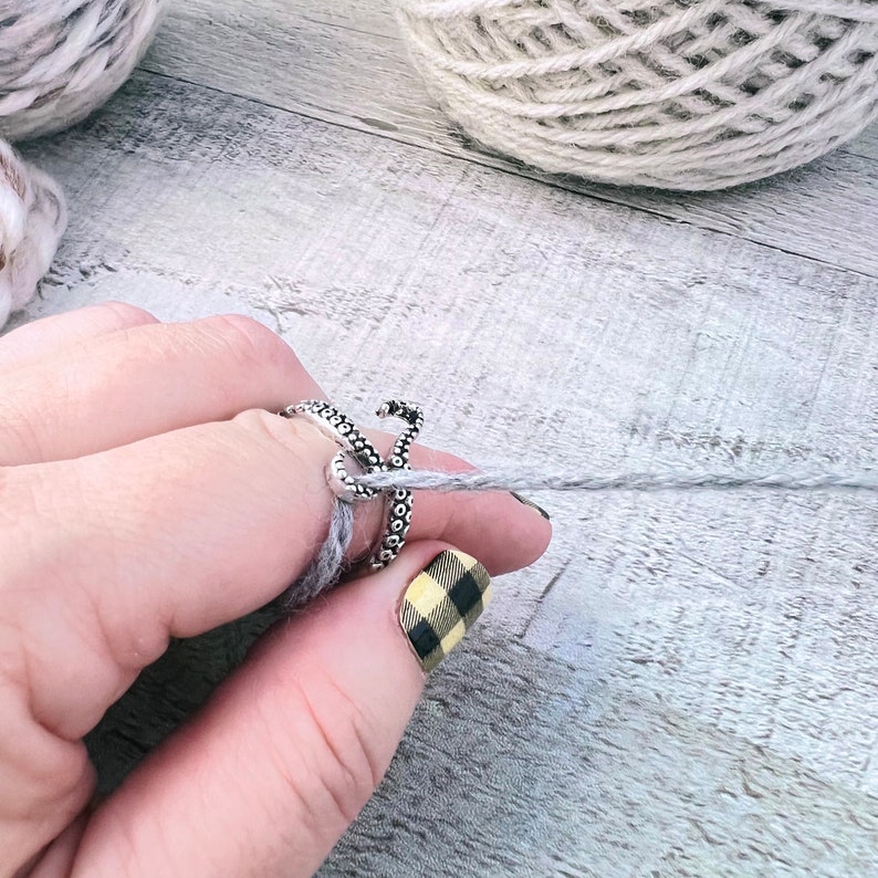 Octopus Tension Ring Adjustable for Knitting or Crochet - Etsy