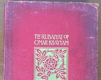 Rubaiyat of Omar Khayyam Edward Fitzgerald Translation Sarkis - Etsy
