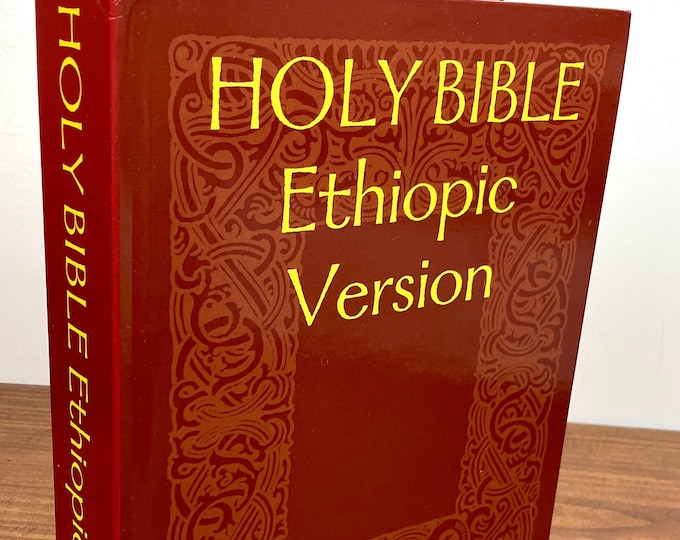 Holy Bible Ethiopic Version Containing the Old Testament, Apocrypha ...