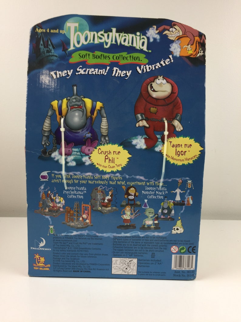 Toonsylvania Taunt Me Igor With Monstrous Manacles Vintage - Etsy