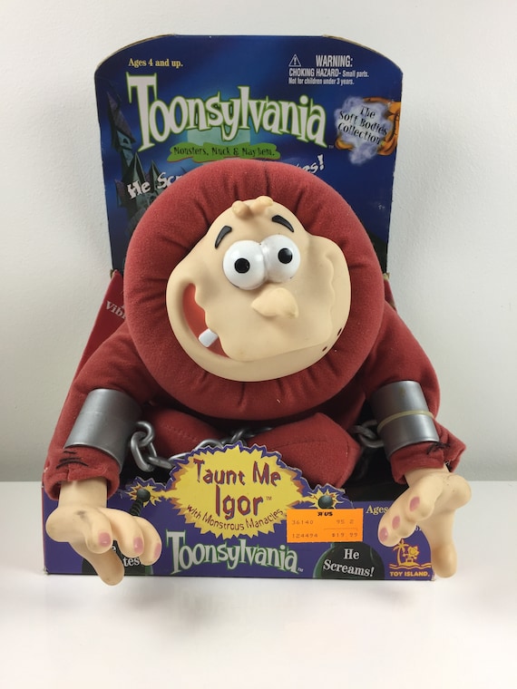 Toonsylvania Taunt Me Igor With Monstrous Manacles Vintage - Etsy