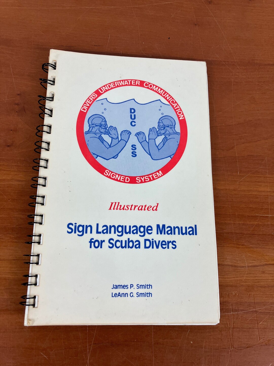 Sign Language Manual for Scuba Divers - Illustrated, Vintage Book by ...
