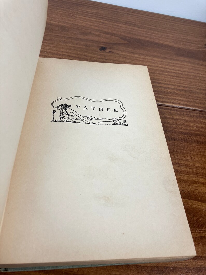 Vathek by William Beckford - Illustrated by Mahlon Blaine, Vintage 1928 ...