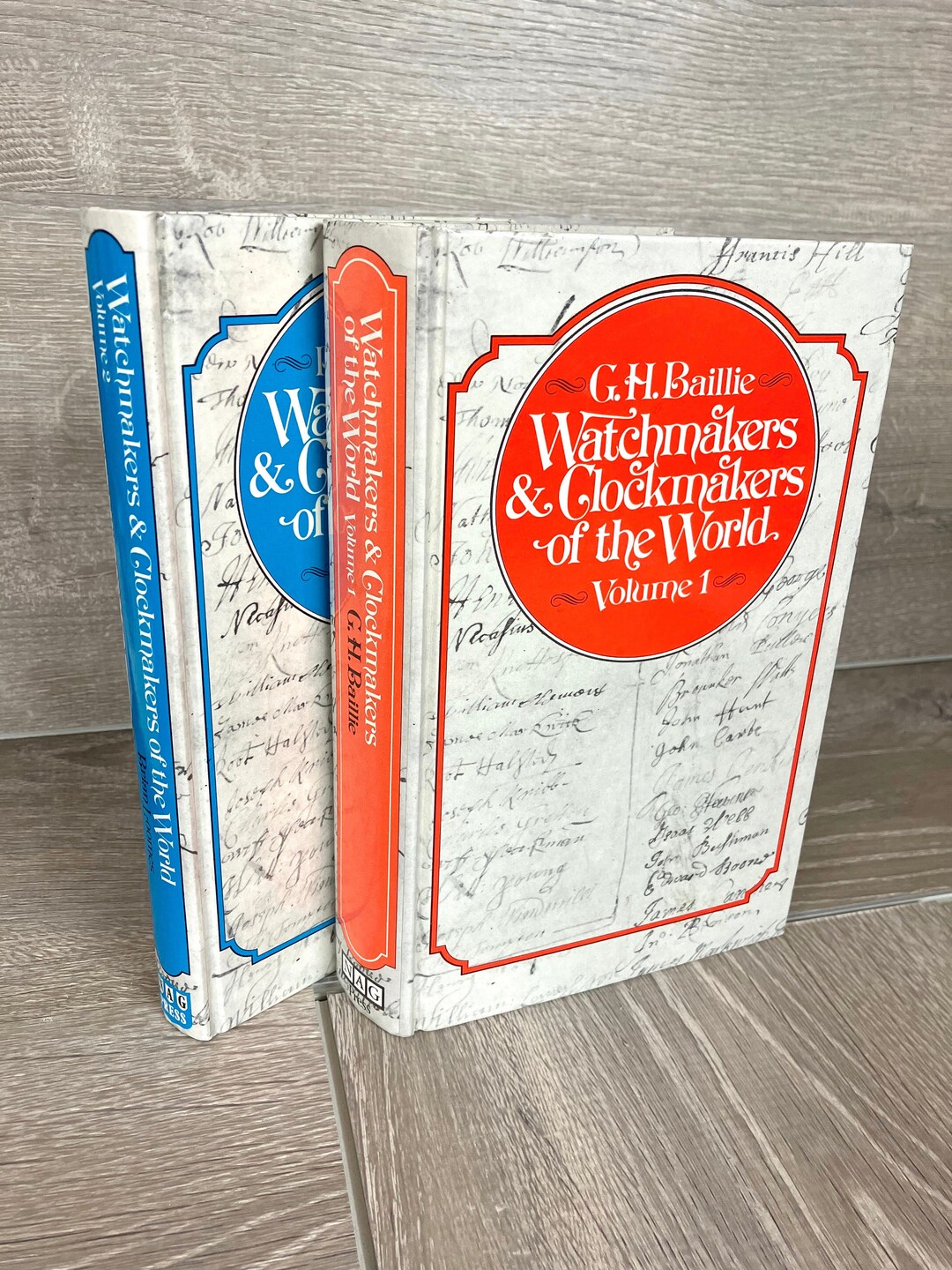 Watchmakers & Clockmakers of the World Vintage Two Volume Hardcover ...