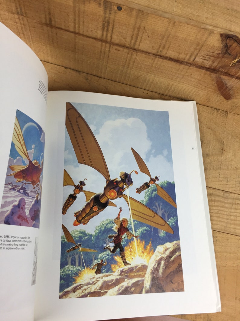 Tim Hildebrandt - Fantasy Art Techniques Of, Vintage 1992 Hardcover ...