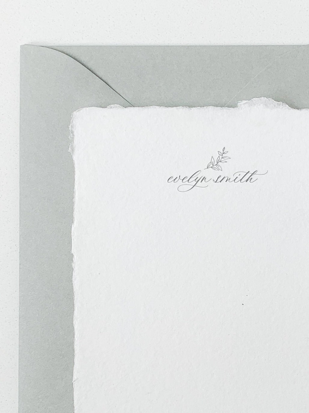 Personalized Stationery Handmade Paper / Personalized Note - Etsy