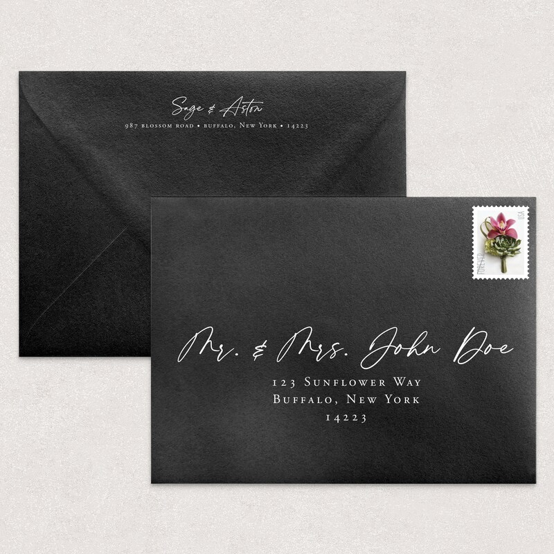 Envelope Addressing - Etsy