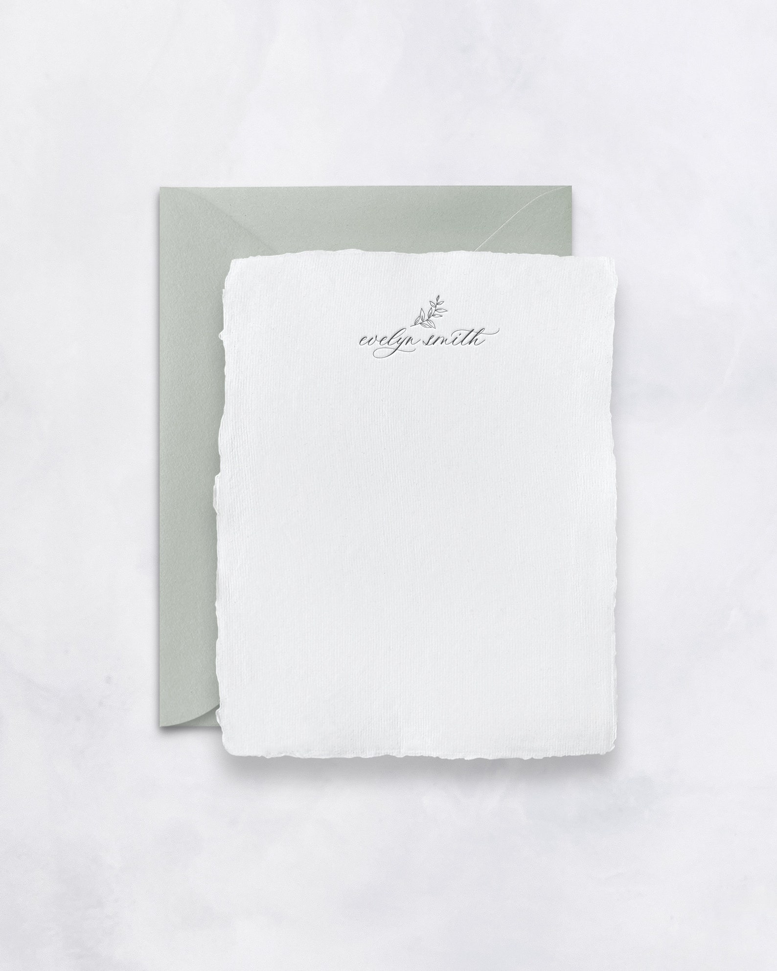 Personalized Stationery Handmade Paper / Personalized Note - Etsy