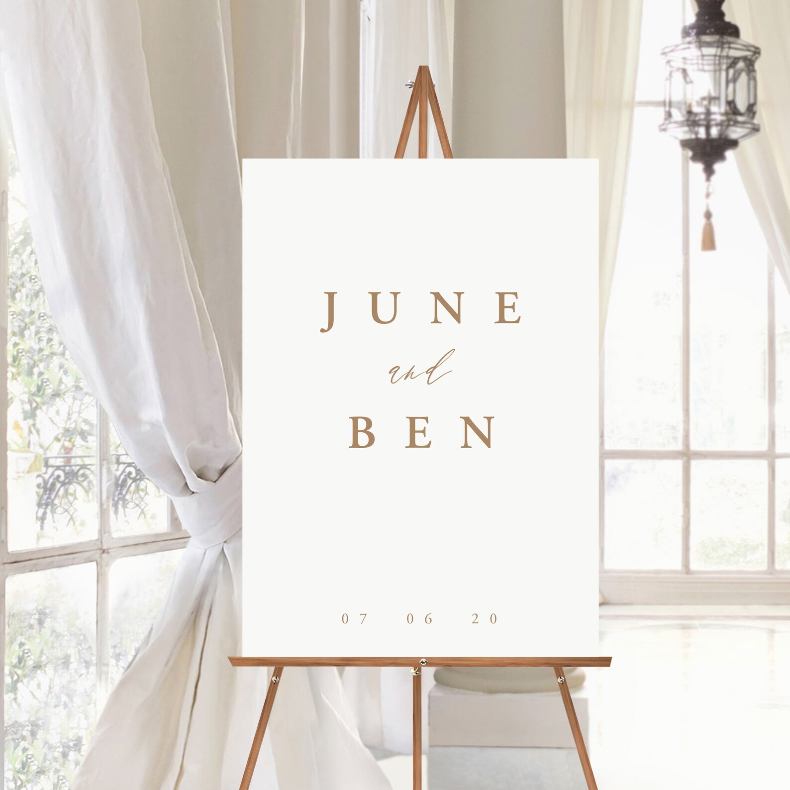 Minimal Wedding Welcome Sign. Simple Wedding Welcome Sign. - Etsy