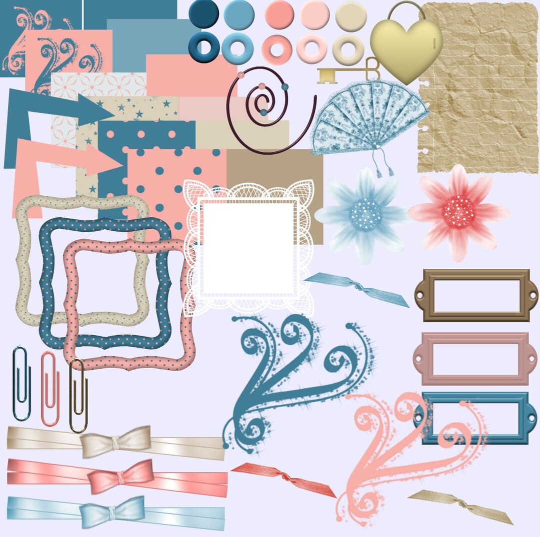 Twilight Digital Scrapbook Kit - Etsy