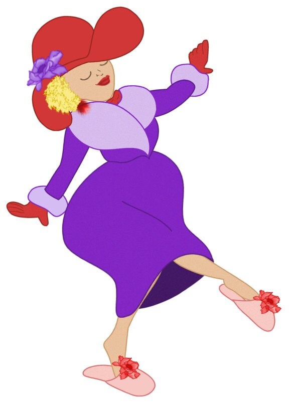 Red Hat Society Digital Scrapbook Kit - Etsy