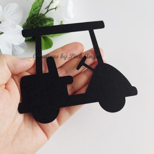 6 or 12PCS Golf Cutouts, Golf Die Cut Embellishments for Scrapbooking ...