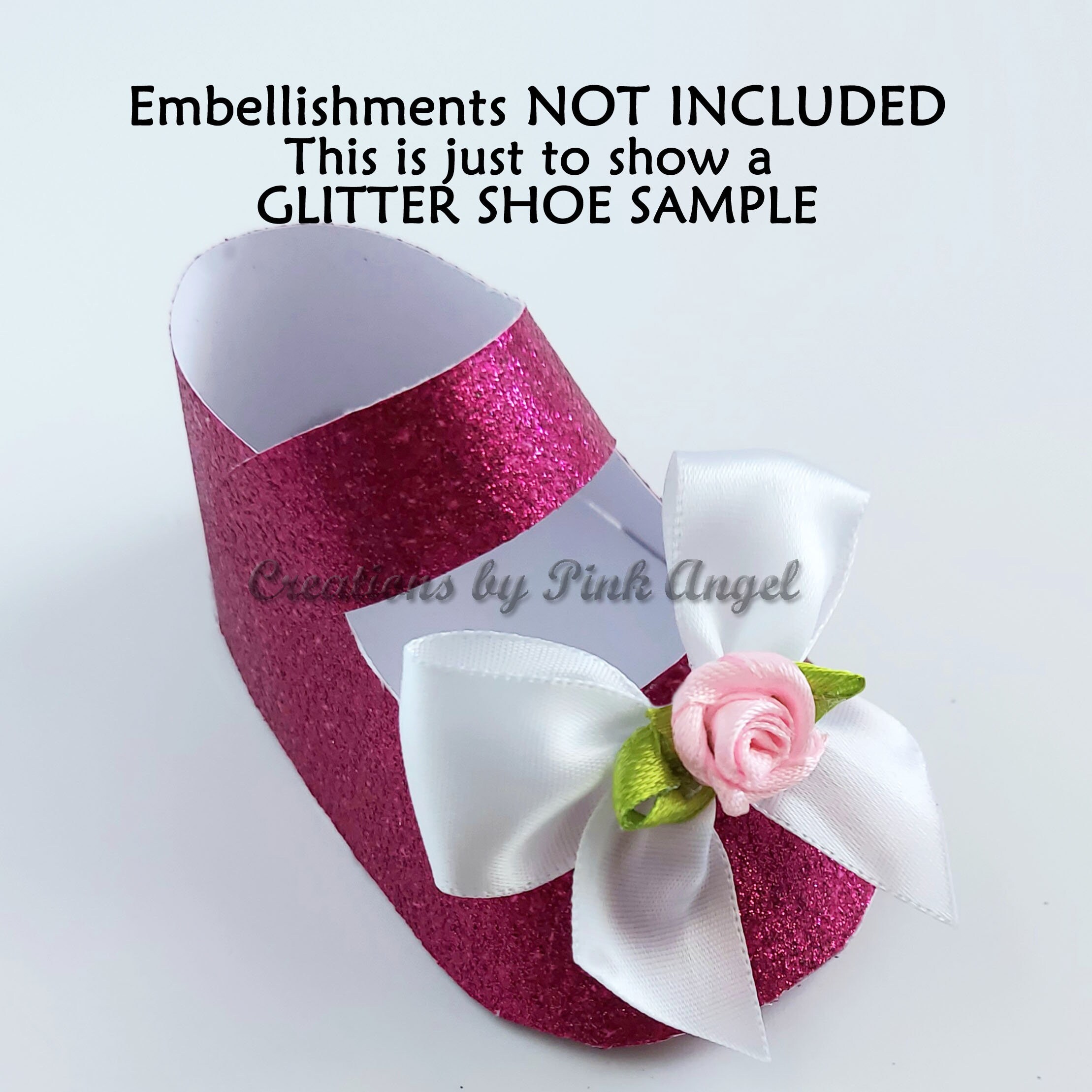 Baby Shoe Template Baby Shower, CUT by HAND PDF Digital Download - Etsy
