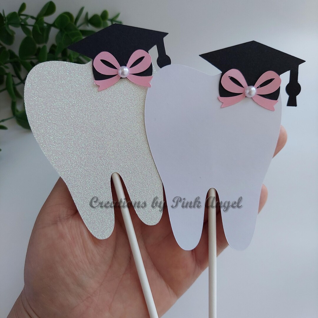 Tooth Centerpieces With Bow for Dental College Graduation, Class of ...
