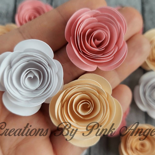 Paper Flower Shadow Box - Etsy