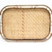 Vintage Woven Bamboo Trays | Set of 4 | Wicker Rattan Trays | Vanity ...