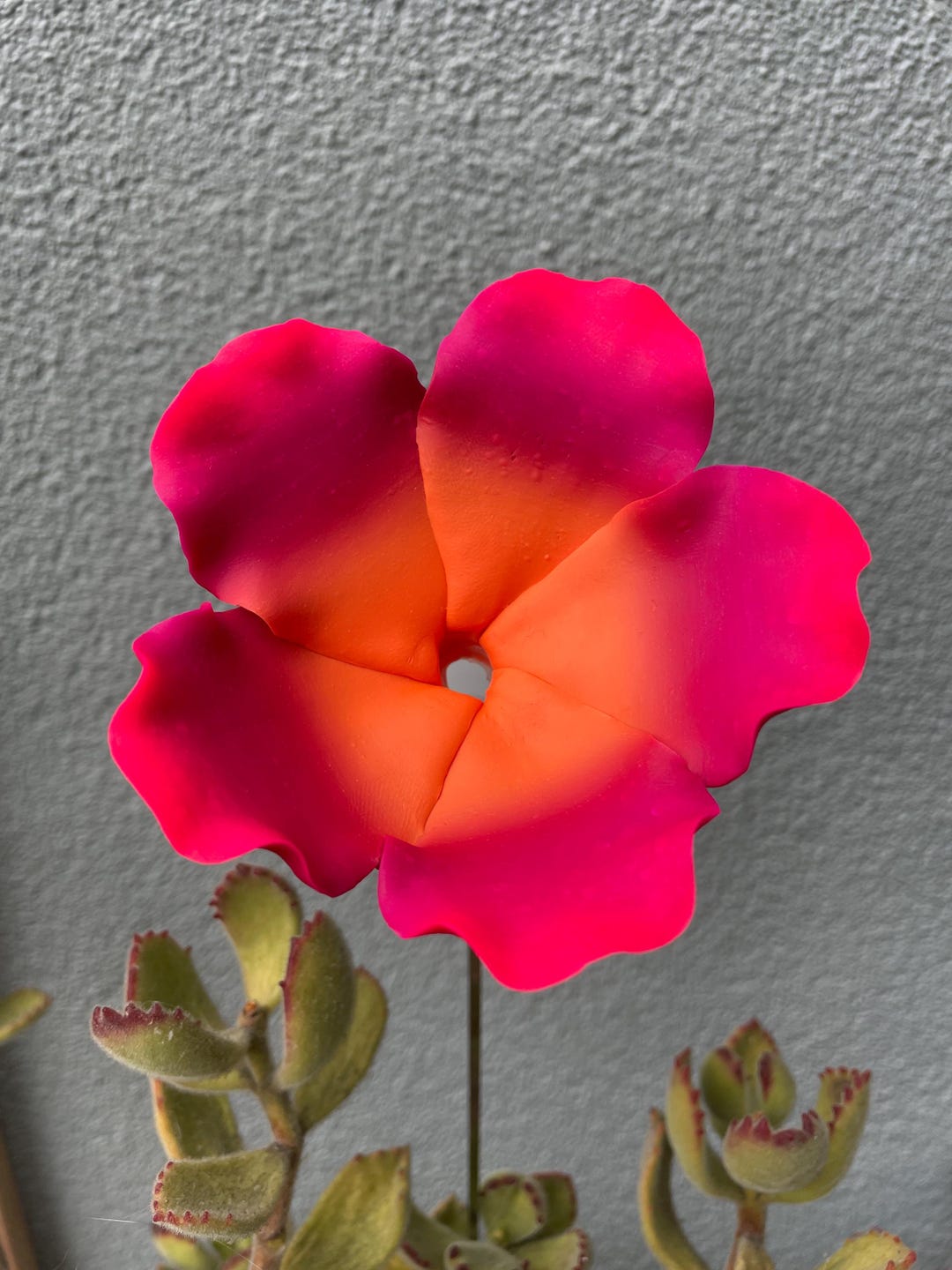 Vibrant Pink Hibiscus Flower Hummingbird Feeder for Patio or Garden - Etsy