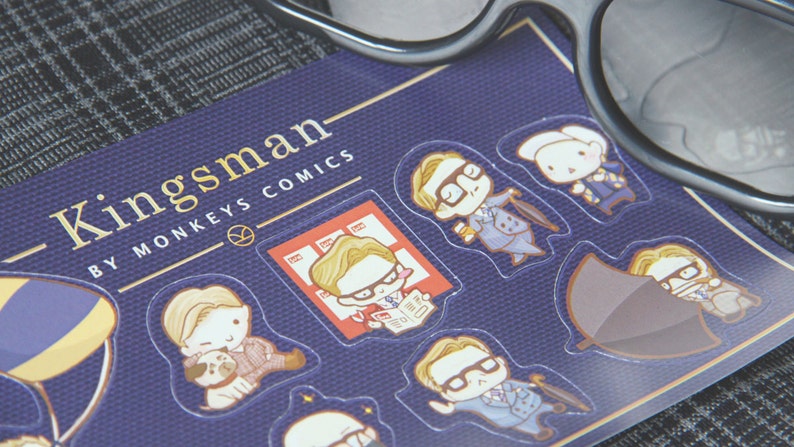 Kingsman the Secret Service Stickers - Etsy