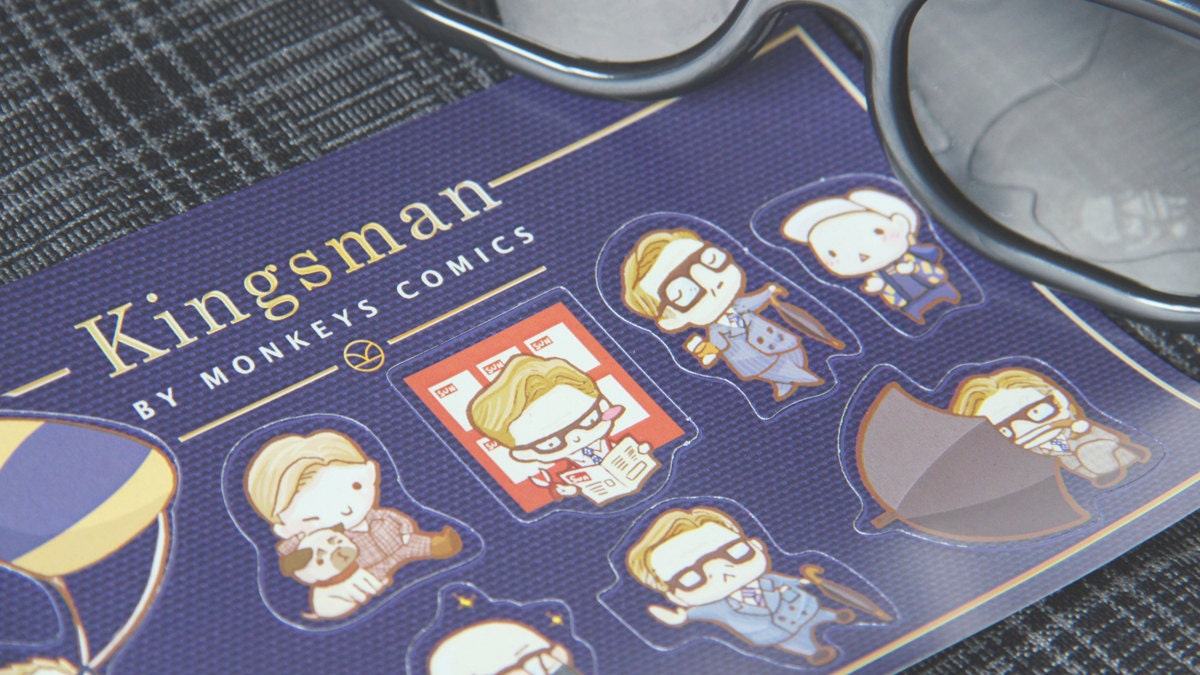 Kingsman the Secret Service Stickers | Etsy
