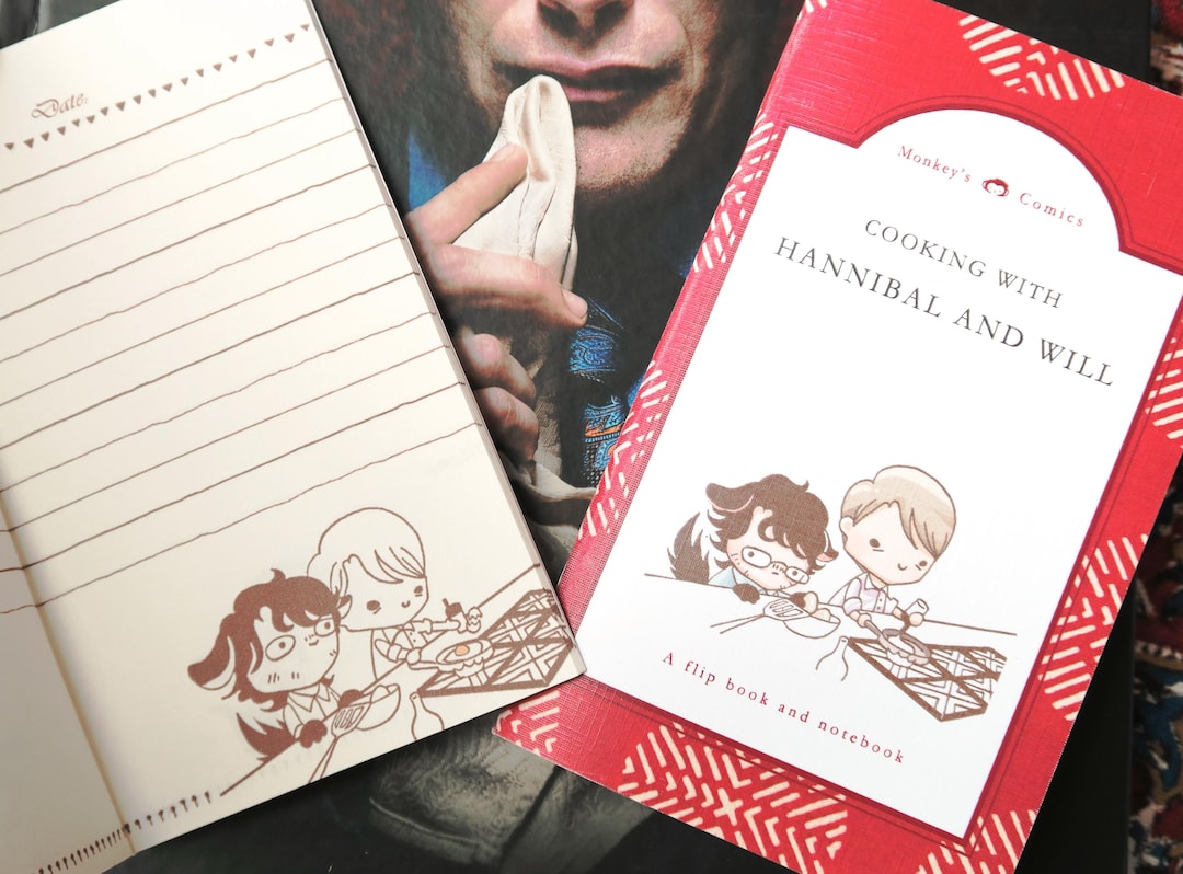 Hannibal Flipbook - Hannigram Cooking Notebook~! - Etsy