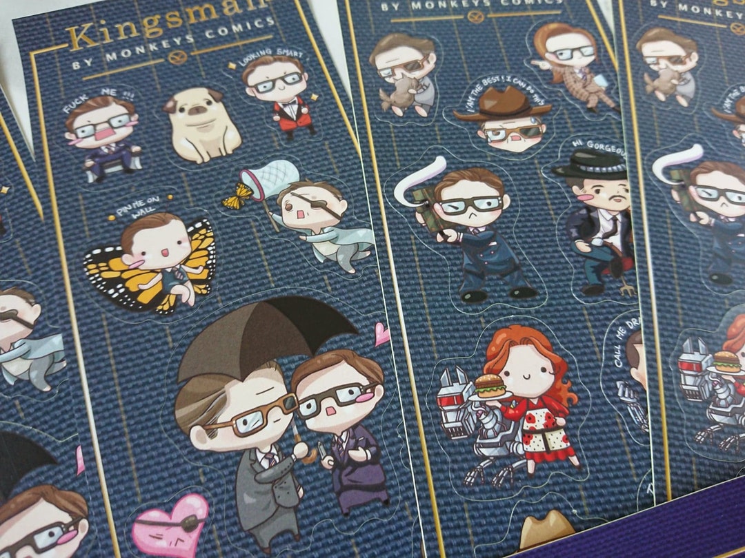 NEW Fan Kingsman Sticker From the Golden Circle - Etsy