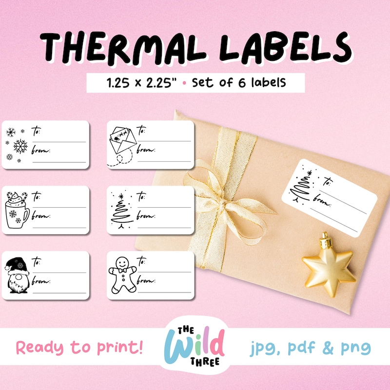 Munbyn Santa Labels - Etsy