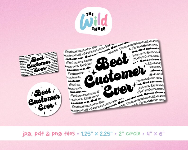 BEST CUSTOMER EVER Thermal Printer Labels for Rollo, Munbyn or Epson ...
