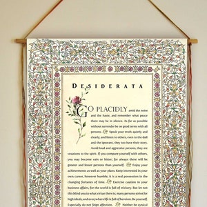 Desiderata - Etsy