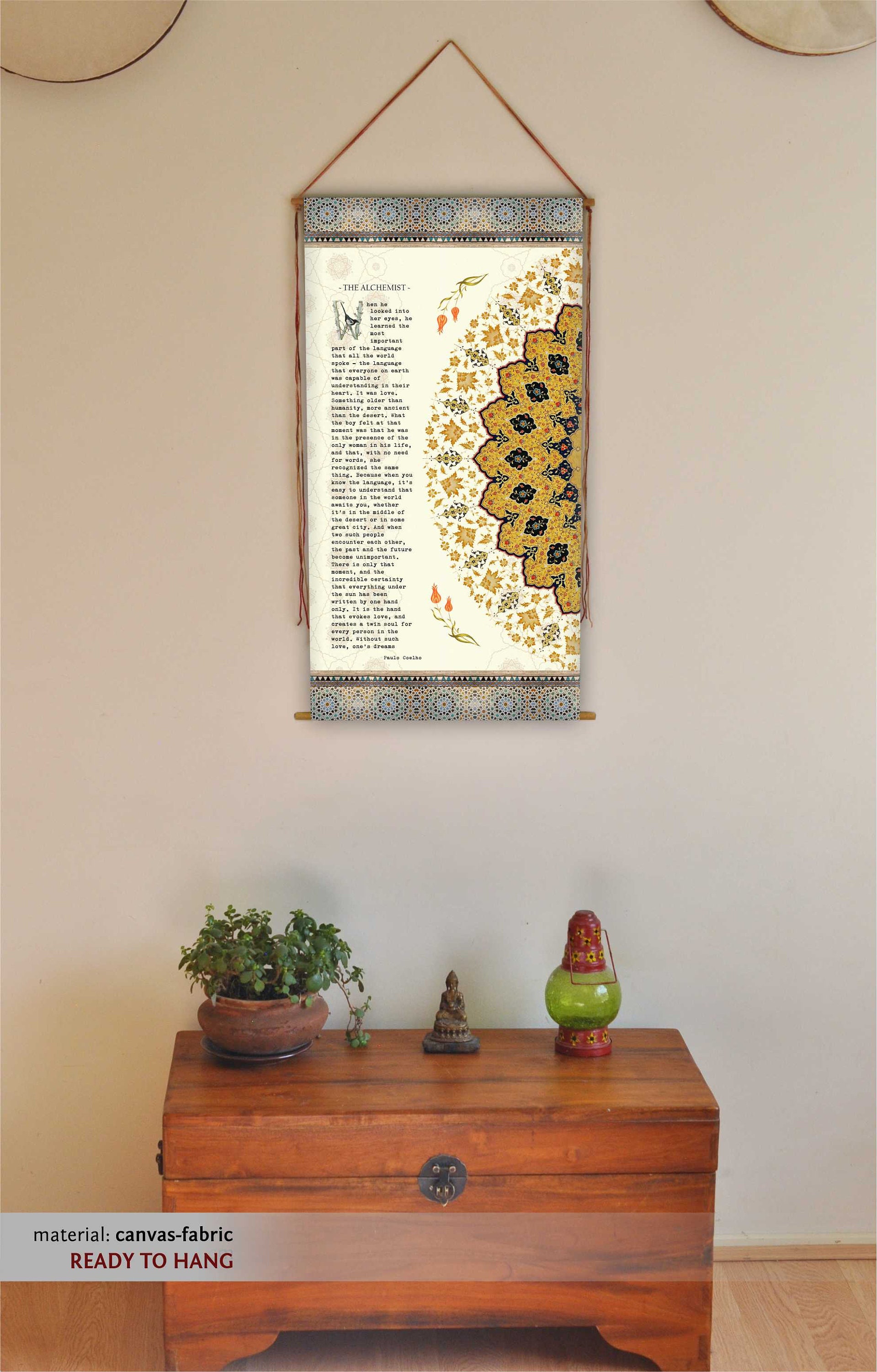 The Alchemist Quote Book Quote Wall Art Paulo Coelho Quote - Etsy