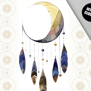 The Tale of the Two Wolves, Wall Hanging, Native American ...