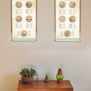 Ten Zen Verses on Oxherding, Wall Hanging, Zen Wall Art, Zen Painting ...