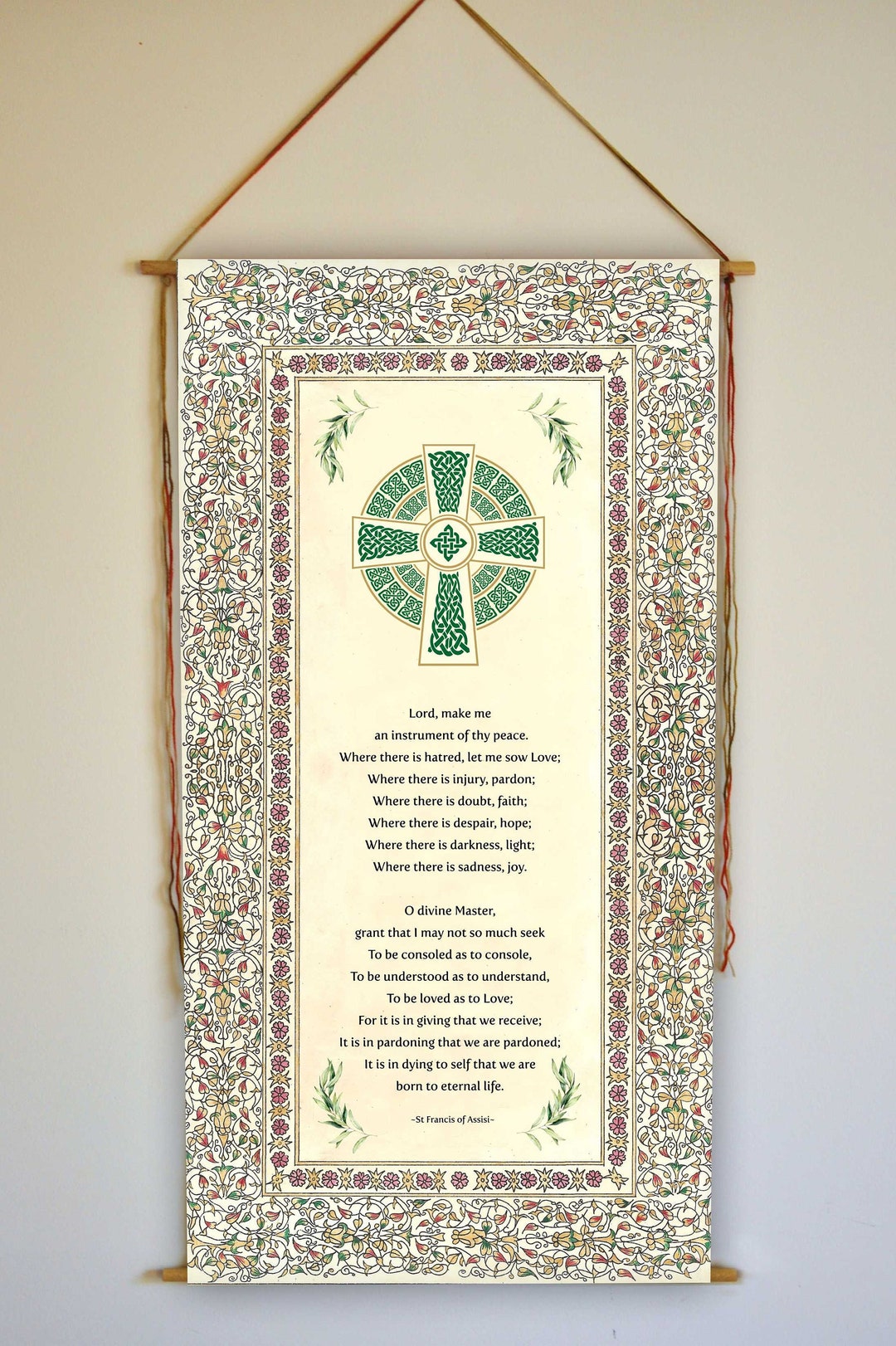 St Francis Prayer, St Francis of Assisi Prayer, Lord Make Me an ...