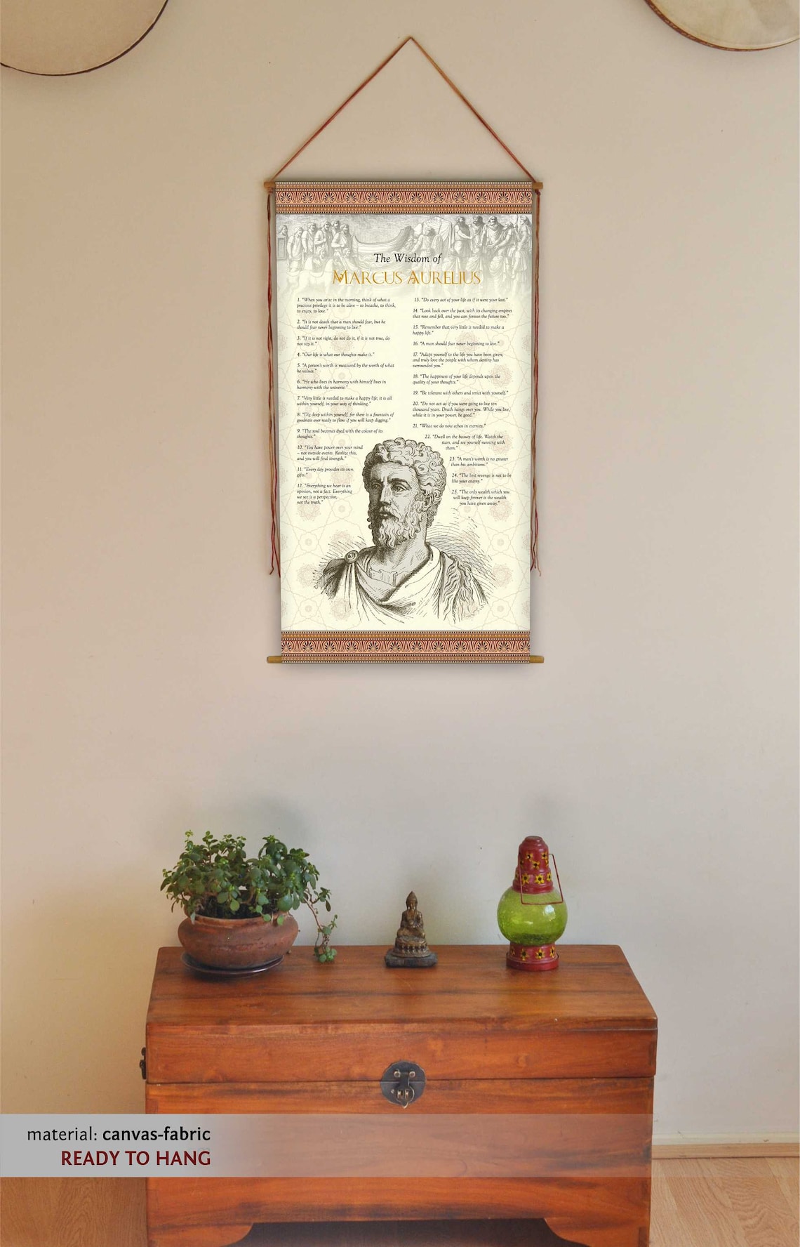 Marcus Aurelius Wall Art Wall Hanging Marcus Aurelius Print - Etsy