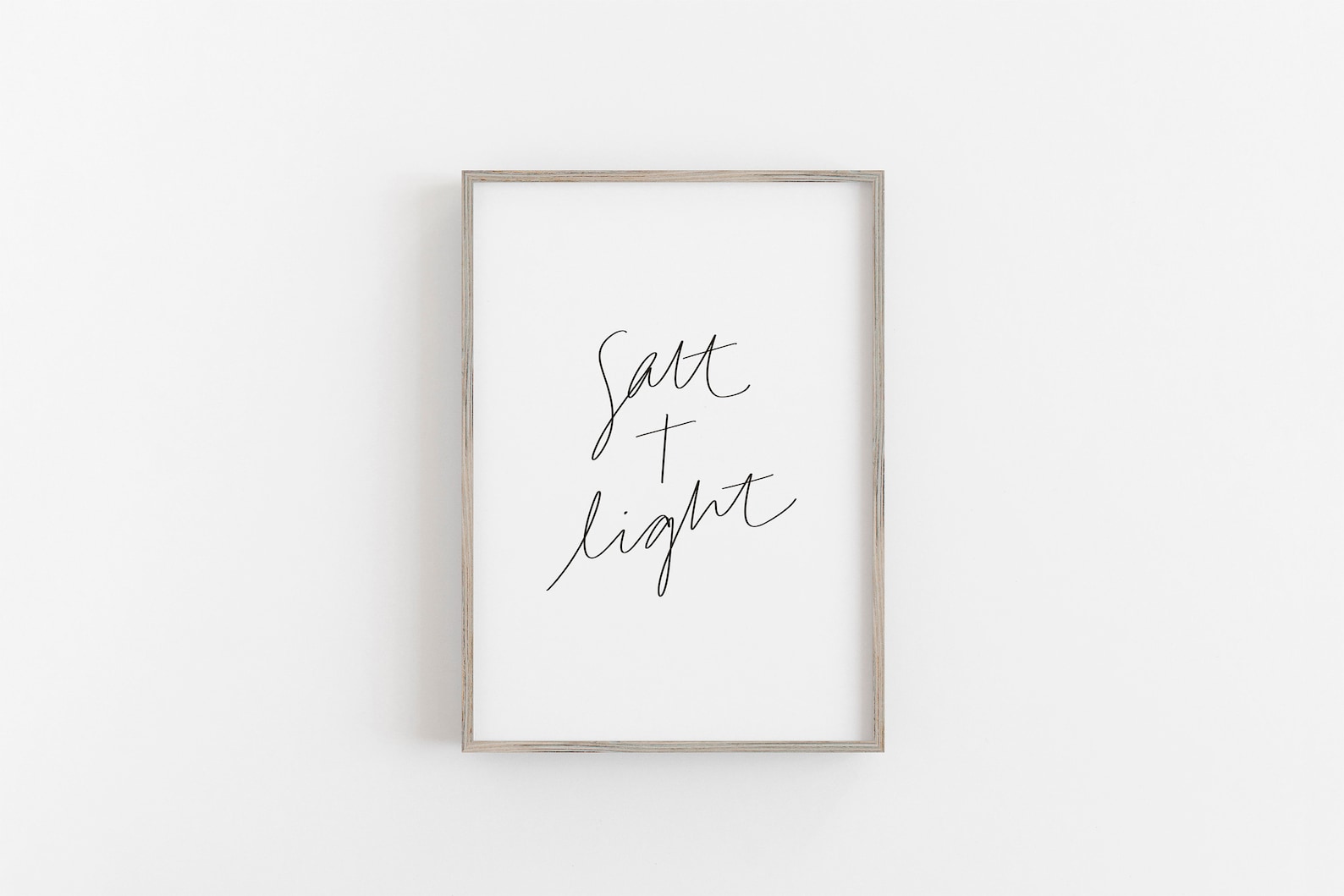 Salt and Light - Digital Print, Printable Art, Christian Wall Art, Salt ...