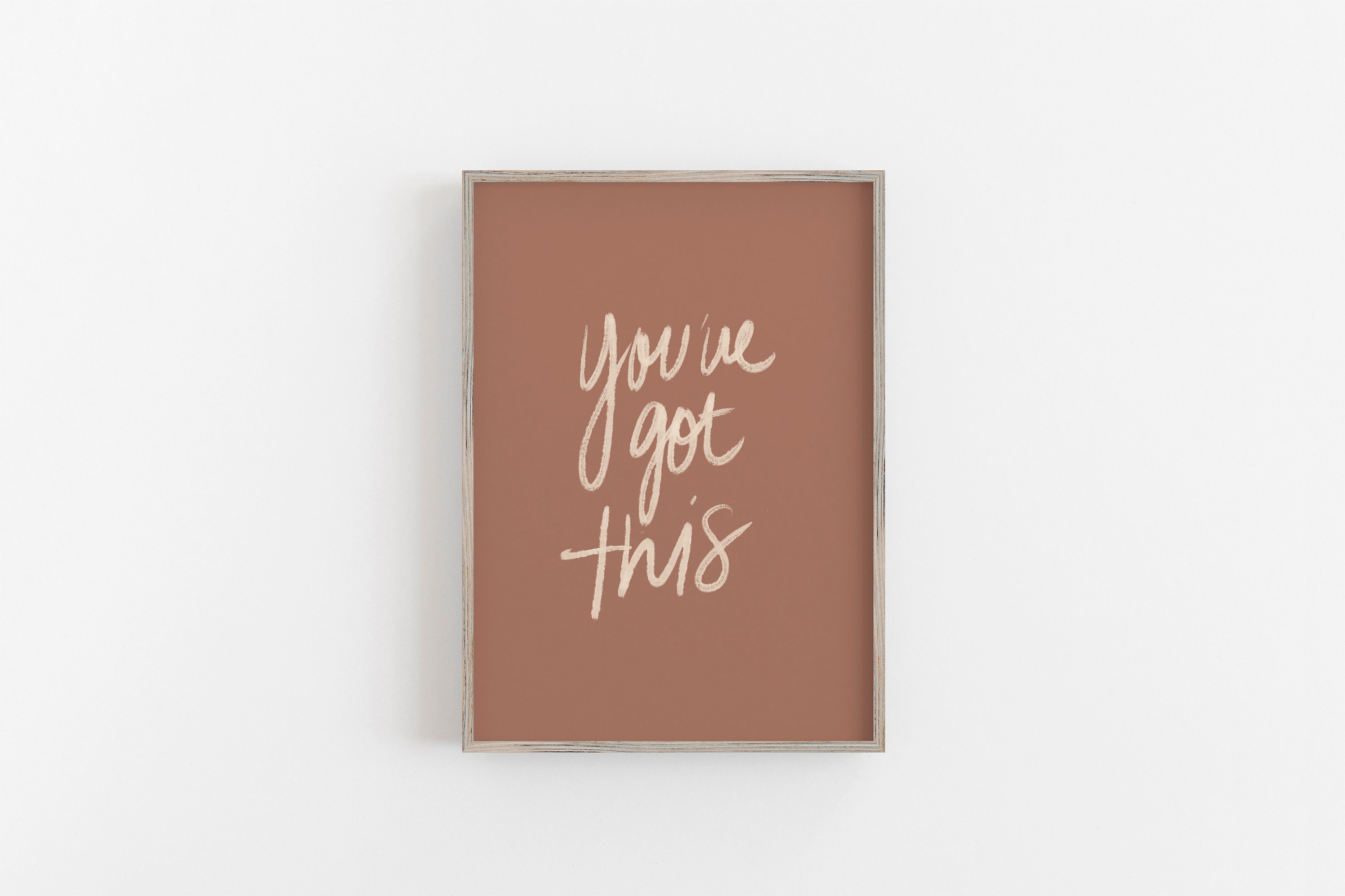 You've Got This Digital Print Printable Wall Art Pink - Etsy