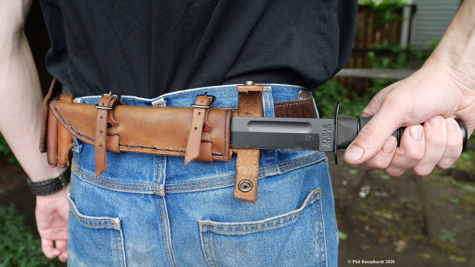 Scout Carry/Cross Draw Sheath for 7 KA-BAR Marine | Etsy