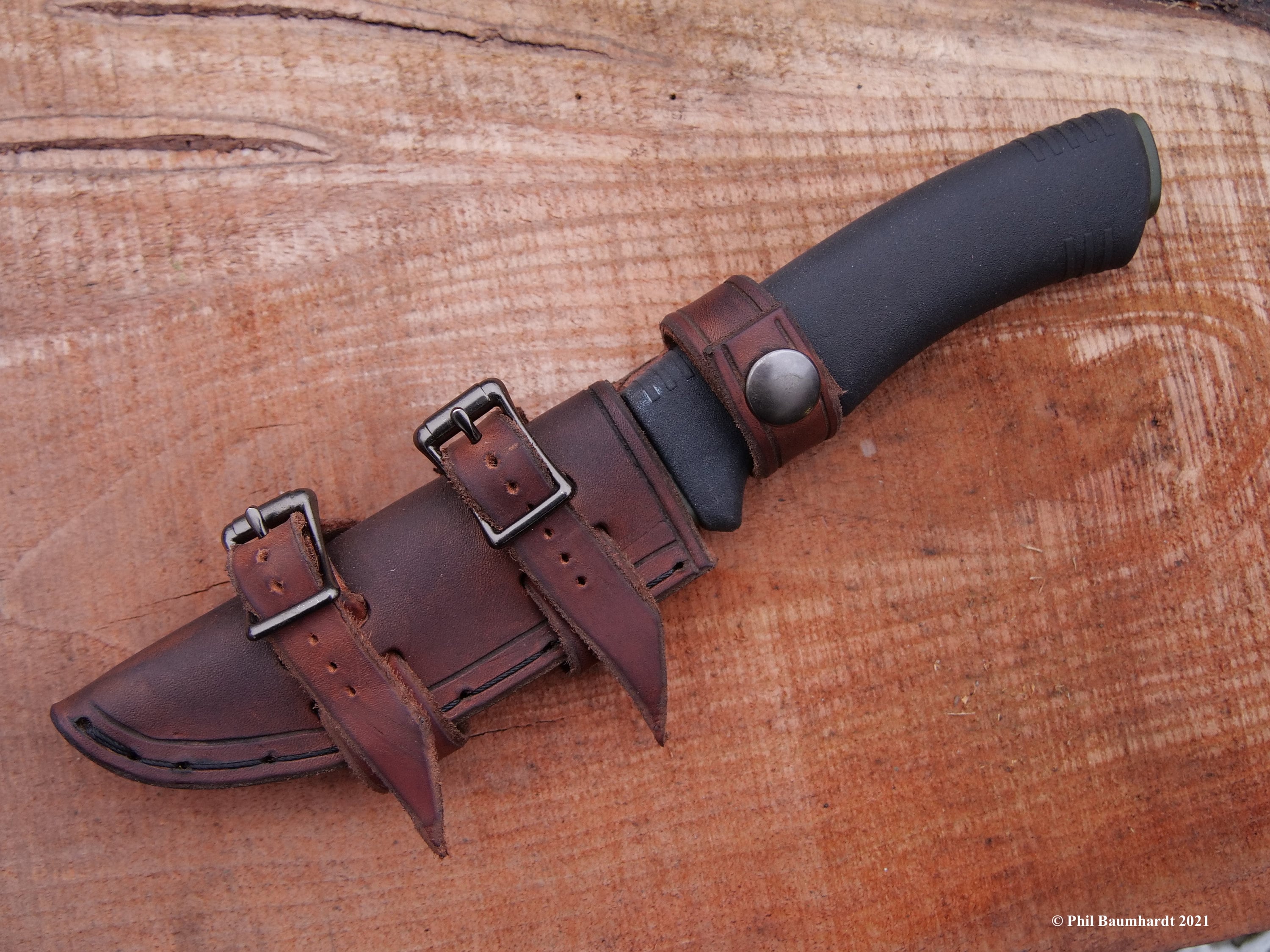 Horizontal scout Carry Sheath for Mora Bushcraft - Etsy